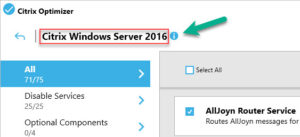 Creating a custom template for Citrix Optimizer - Dennis Span