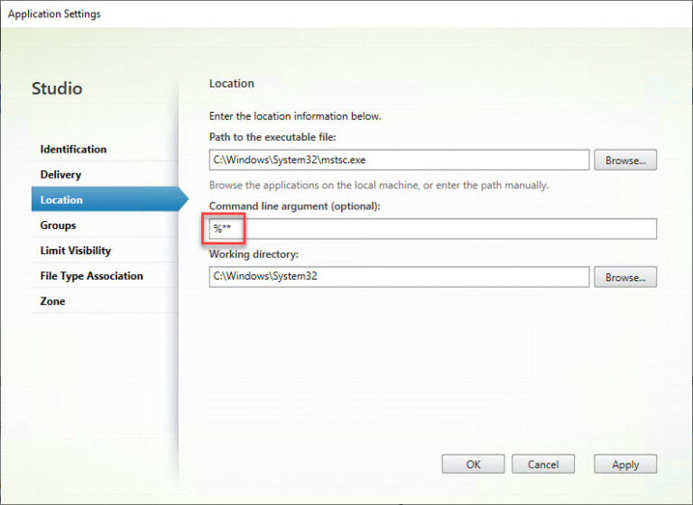 Parsing multiple parameters using the Citrix SelfService.exe - Dennis Span