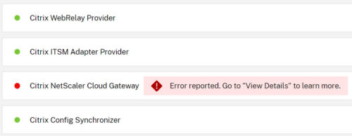 Troubleshooting Citrix Gateway Service connection issues - Dennis Span