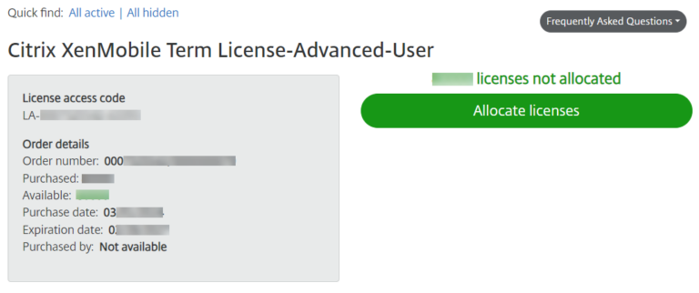 Citrix licensing issues and questions - Dennis Span